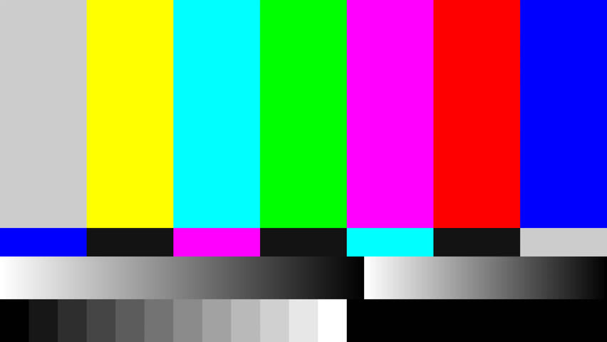 Tv Test Pattern Stock Footage Video | Shutterstock
