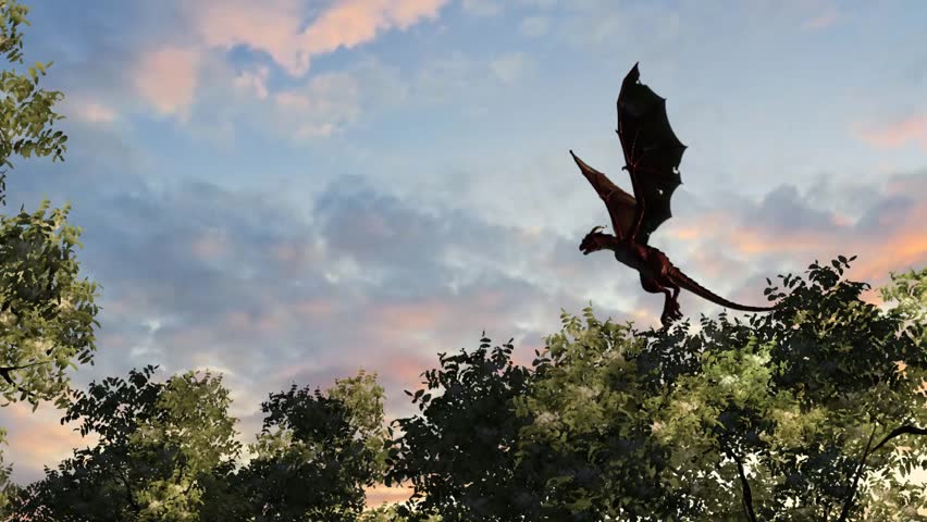 Stock video of flying dragon | 5851367 | Shutterstock