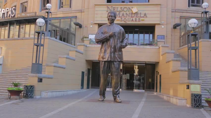 JOHANNESBURG ,SOUTH AFRICA - A Pan Inside Nelson Mandela Square In ...