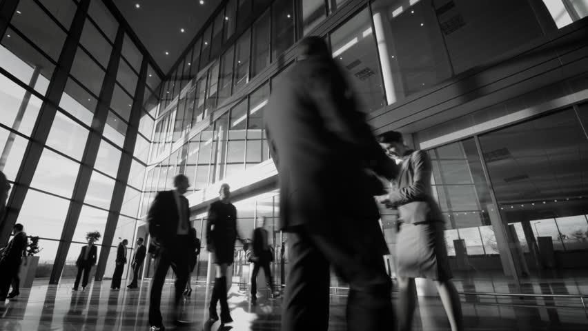 Stock video of time lapse of diverse business group | 6283517 ...