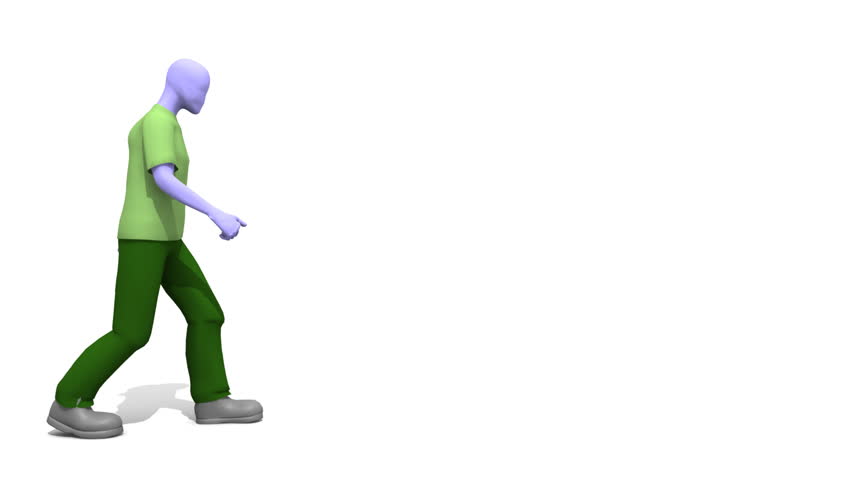 Stock video na téma 3d Composite Animation Showing People (100% bez ...