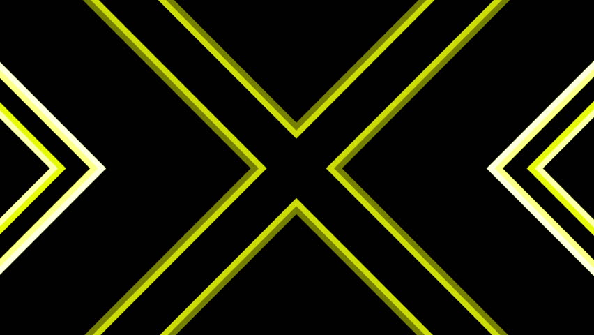 Yellow X Shape Background Loop Stock Footage Video (100% Royalty-free ...