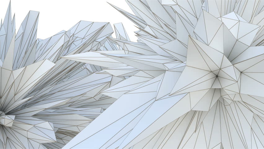 Harsh Blizzard. HD Abstract Fractal Art Transformation Background ...