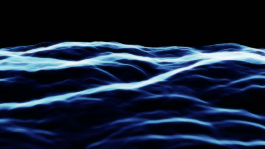 Abstract Blue Animation Background. Seamless Stock Footage Video (100% ...