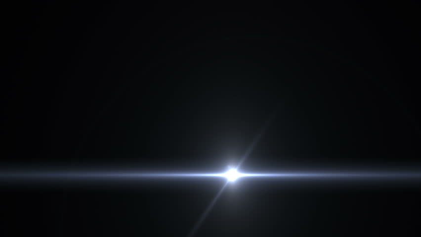 Optical Flare Lines - Lower Third Light FX - 03 - Cool Cyan Lightning ...