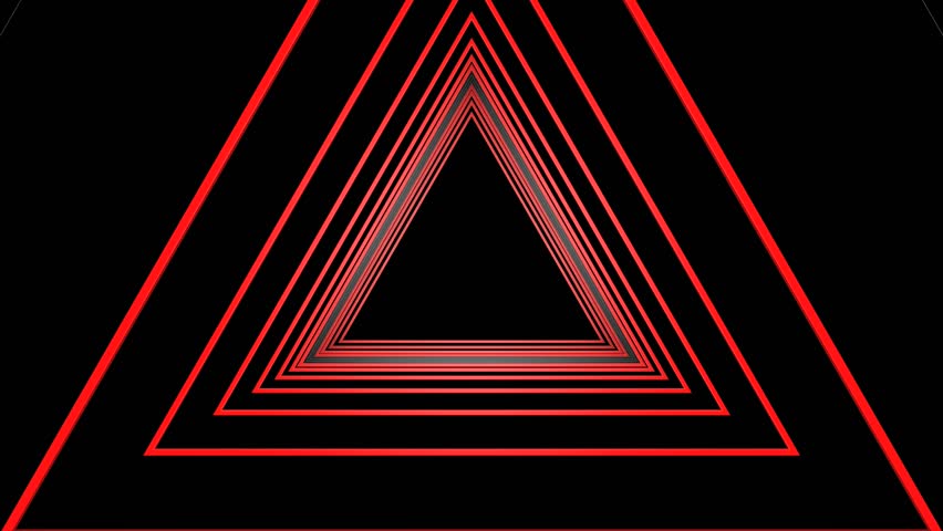 Red Flashing Triangle is a Stock Footage Video (100% Royalty-free ...