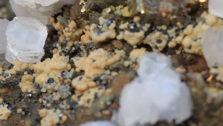 KFARHIM, LEBANON - CIRCA 2004: Tilt-down On A Stalactite With Water ...