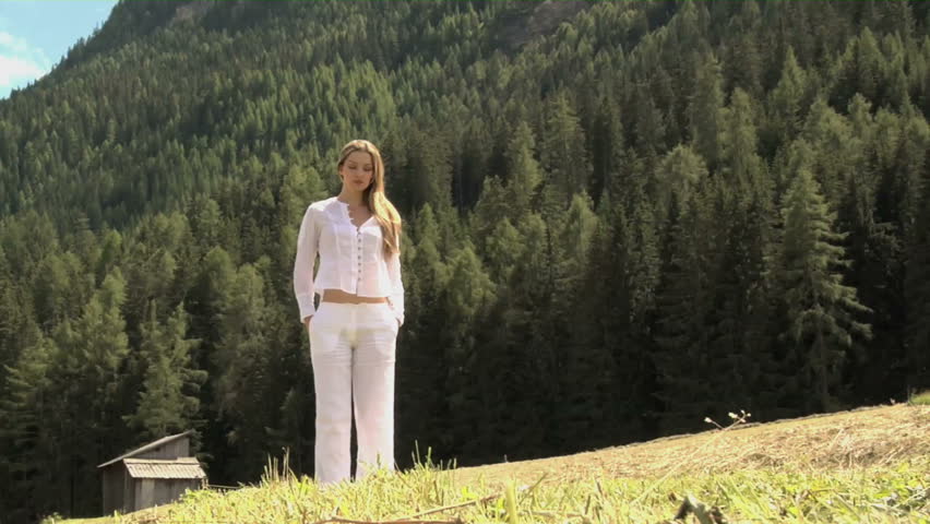 Walking Dead. Zombie Attack Their Victims In A City Park. Participants ...