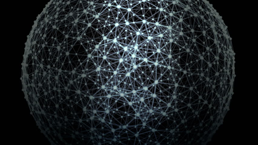Digital Network 3d Animation. Hd Stock Footage Video (100% Royalty-free ...