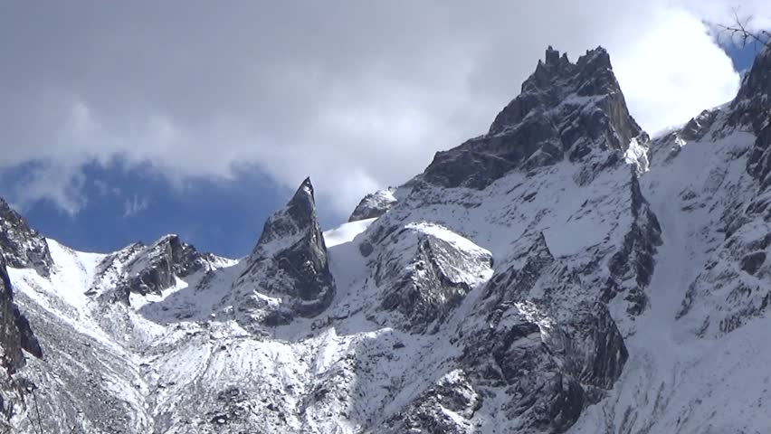 Stunning View Of Matterhorn In Swiss Alps. Shot From The Zermatt Side ...