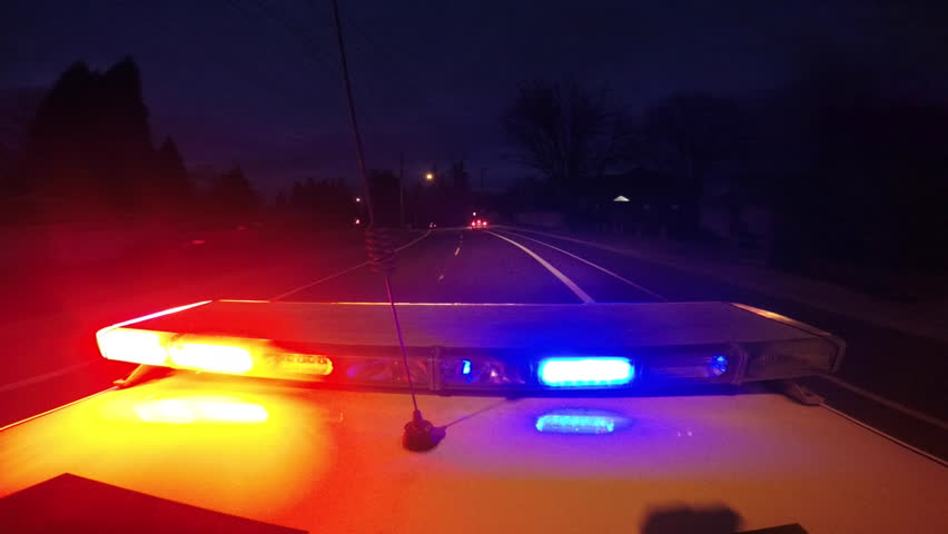 Point of View Police Car Stock Footage Video (100% Royalty-free ...