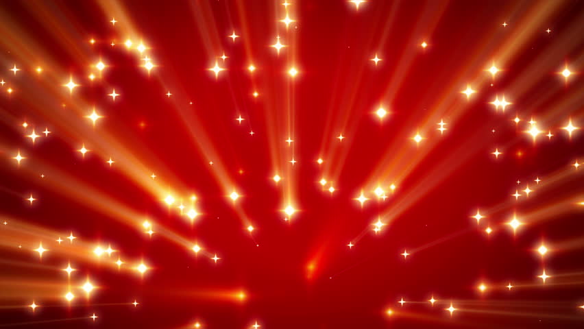 Red Moving Swirling Abstract Stars On Black Background Loop 2 Nice ...