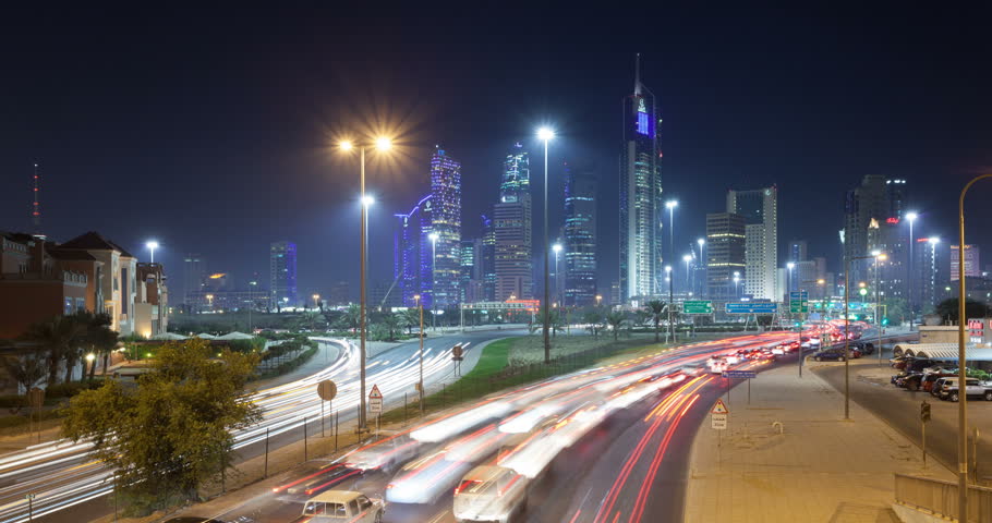 Kuwait - December 10: Time-lapse Stock Footage Video (100% Royalty-free ...