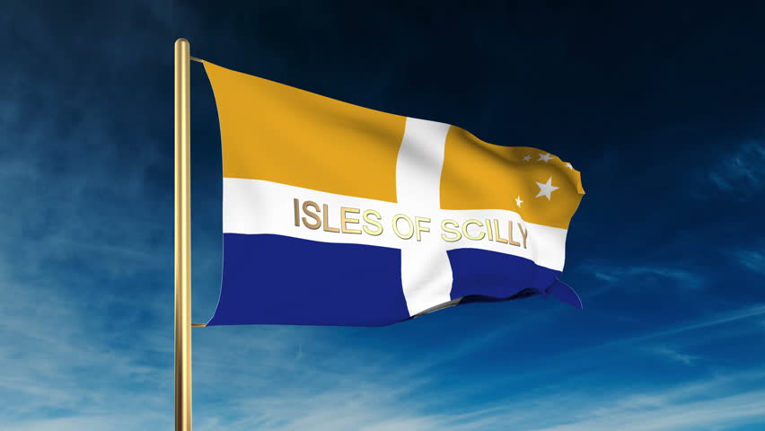 Isles of Scilly Flag Slider Stock Footage Video (100% Royalty-free ...