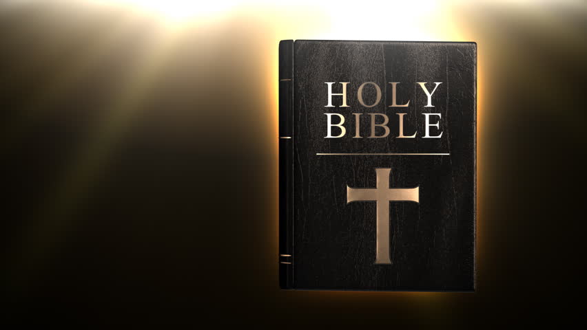 Holy Bible Animated With Alpha Channel Stock Footage Video 957214 ...