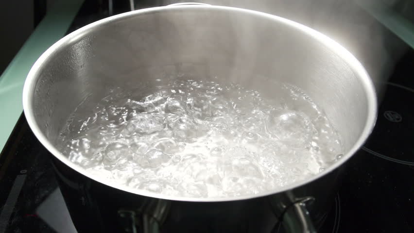 Water Boiling Slow Motion. Find Stock Footage Video (100% Royalty-free ...